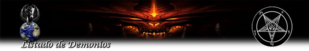 Listado de Demonios - Simbología del Mundo