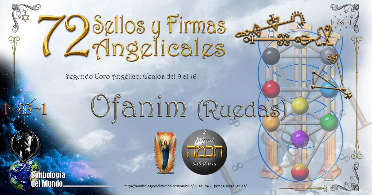 72 Sellos y Firmas Angelicales - Coro Ofanim- Angeles del 9 al 16 ...